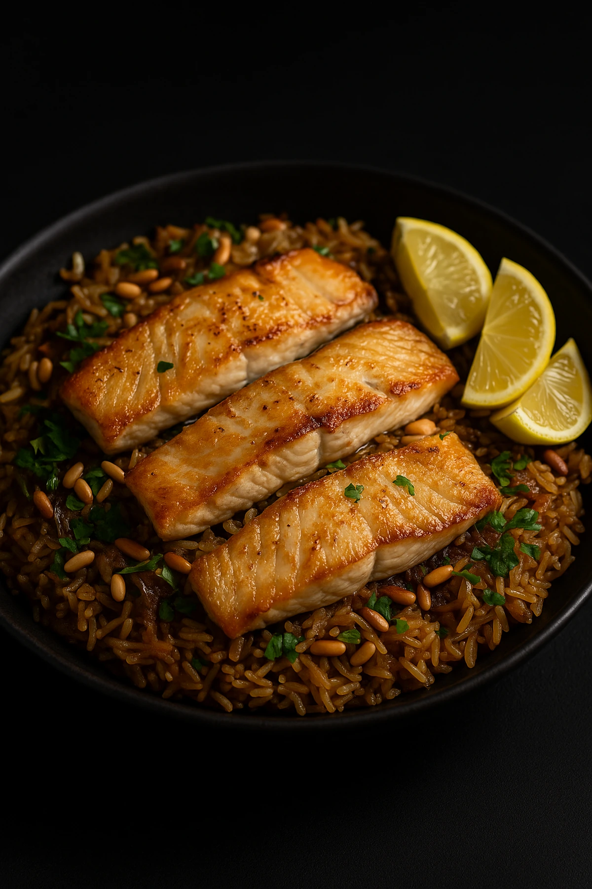 Sayadieh (Spiced Fish with Caramelized Onion Rice) 🐟 🇱🇧 | Granny Zen ...
